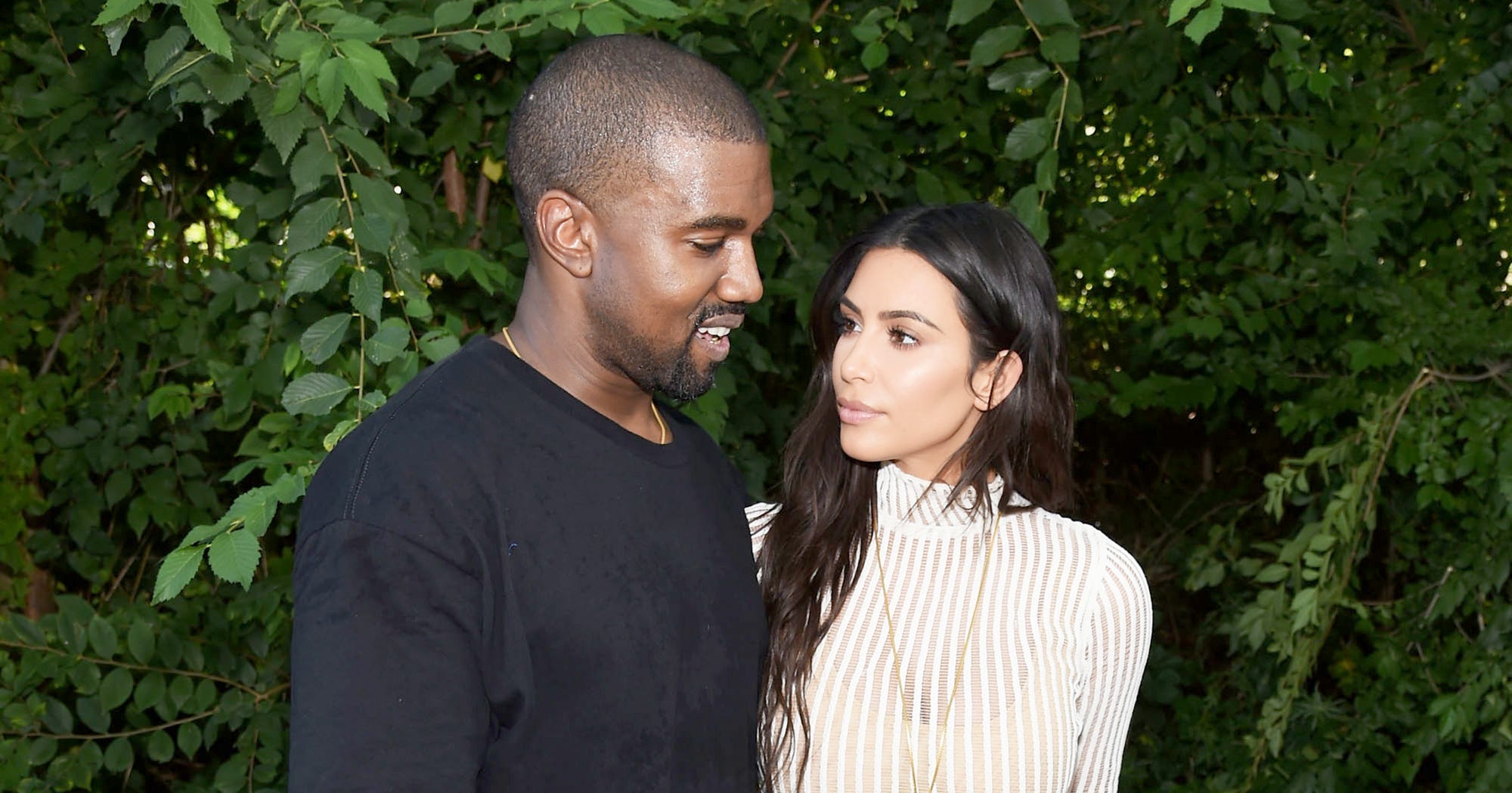 Kanye West Kim Kardashian Wedding Anniversary Flowers