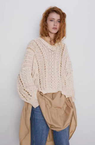 Zara + Open Knit Sweater