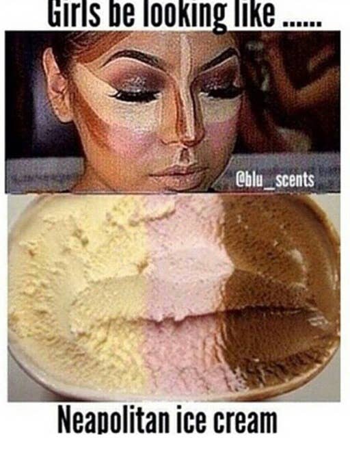 Little Girl With Too Much Makeup Meme | Saubhaya Makeup