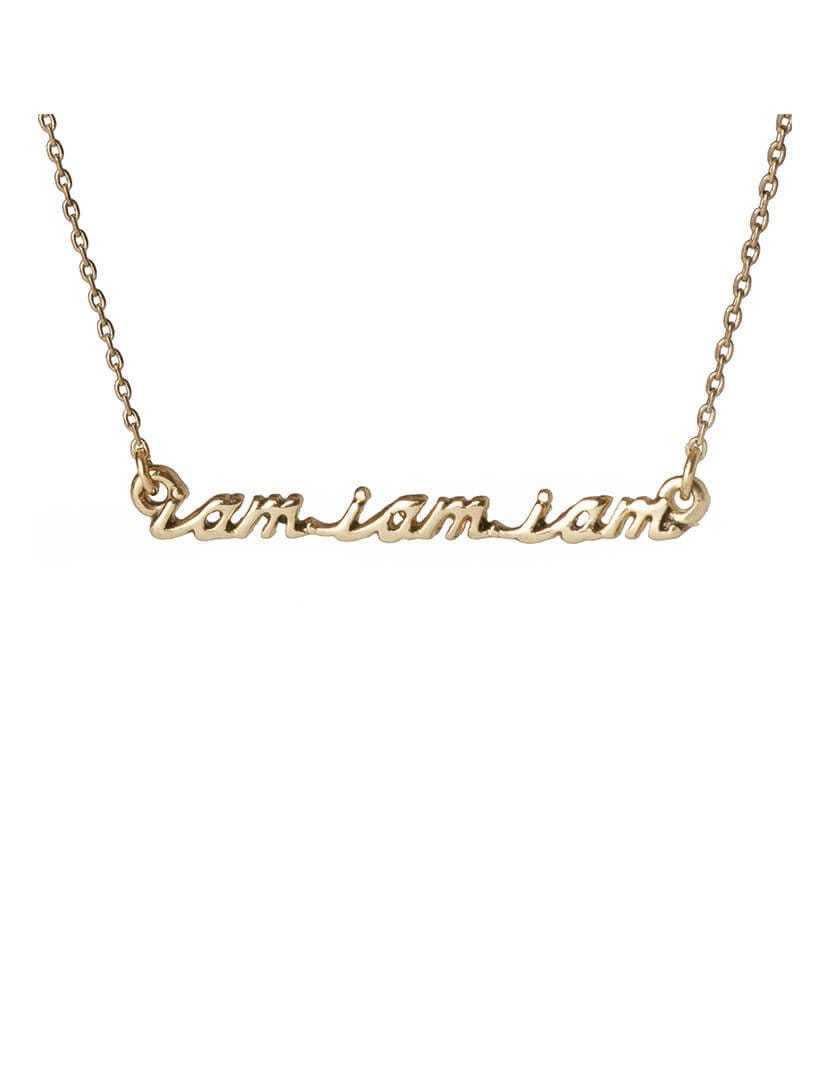 Out of Print + The Bell Jar “I Am I Am I Am” Necklace