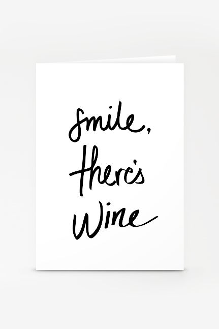 Society6 + Note To Self “Smile” Card – Set of 3