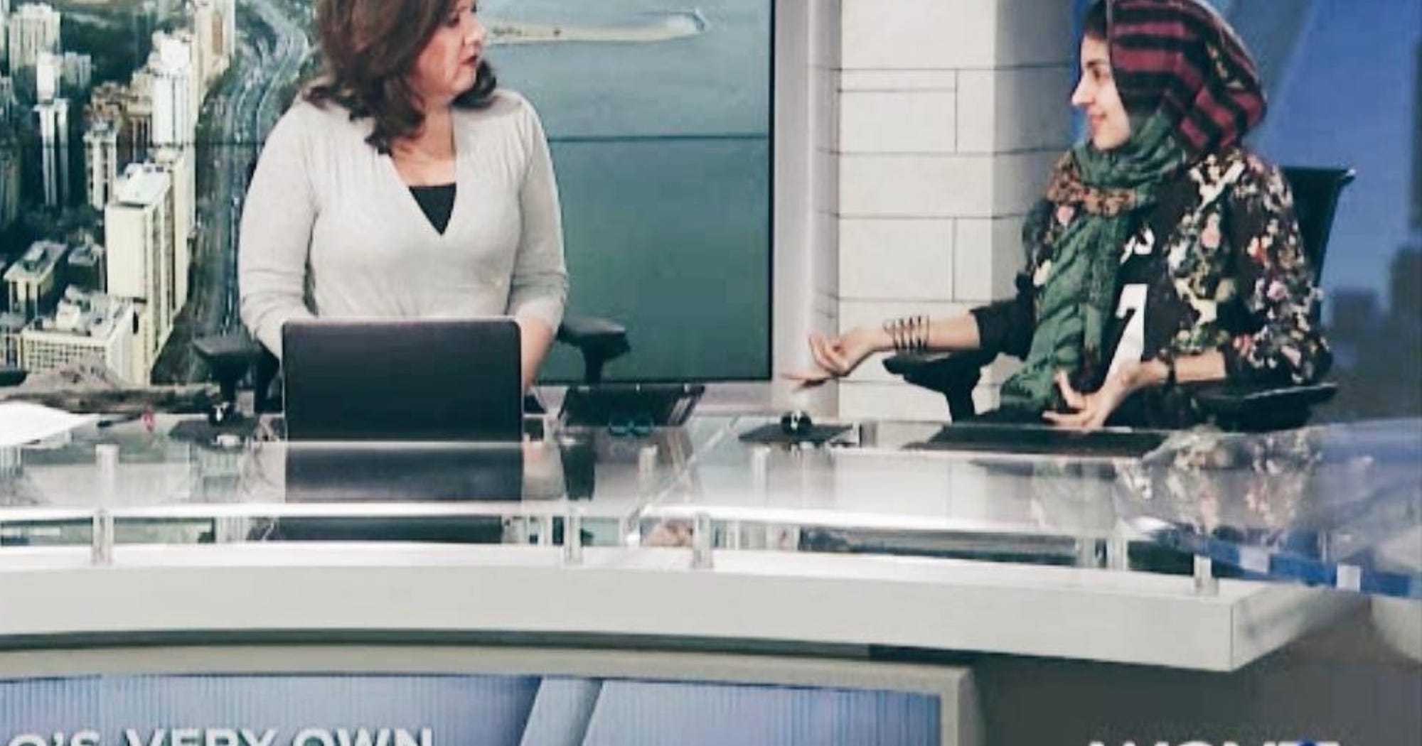 Muslim Fashion Blogger Hoda Katebi WGN News Interview