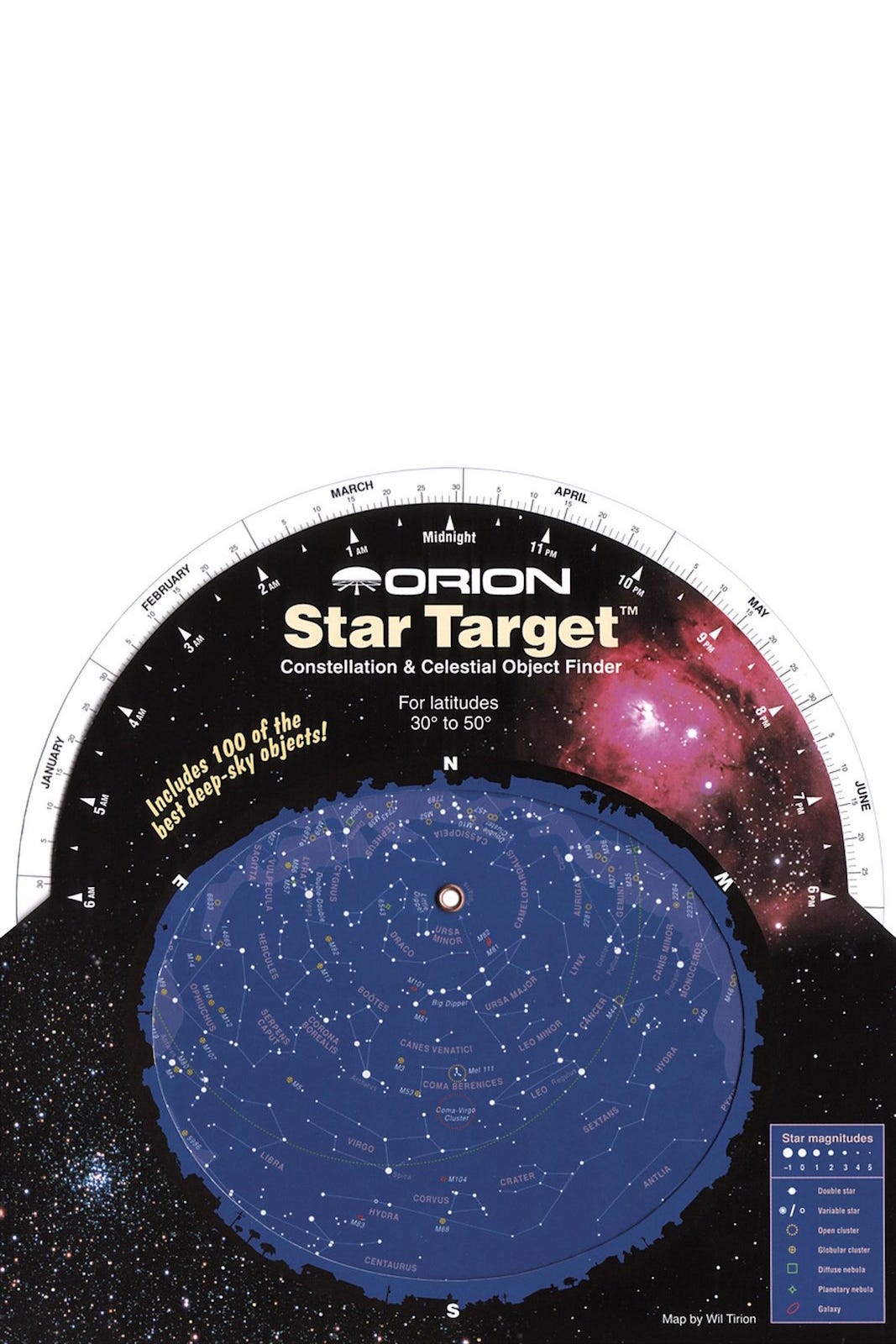 Orion + Orion Star Target Planesphere