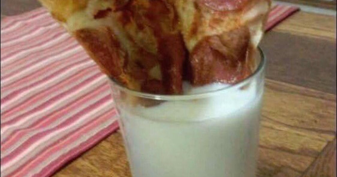 Pizza Milk Viral Tweet