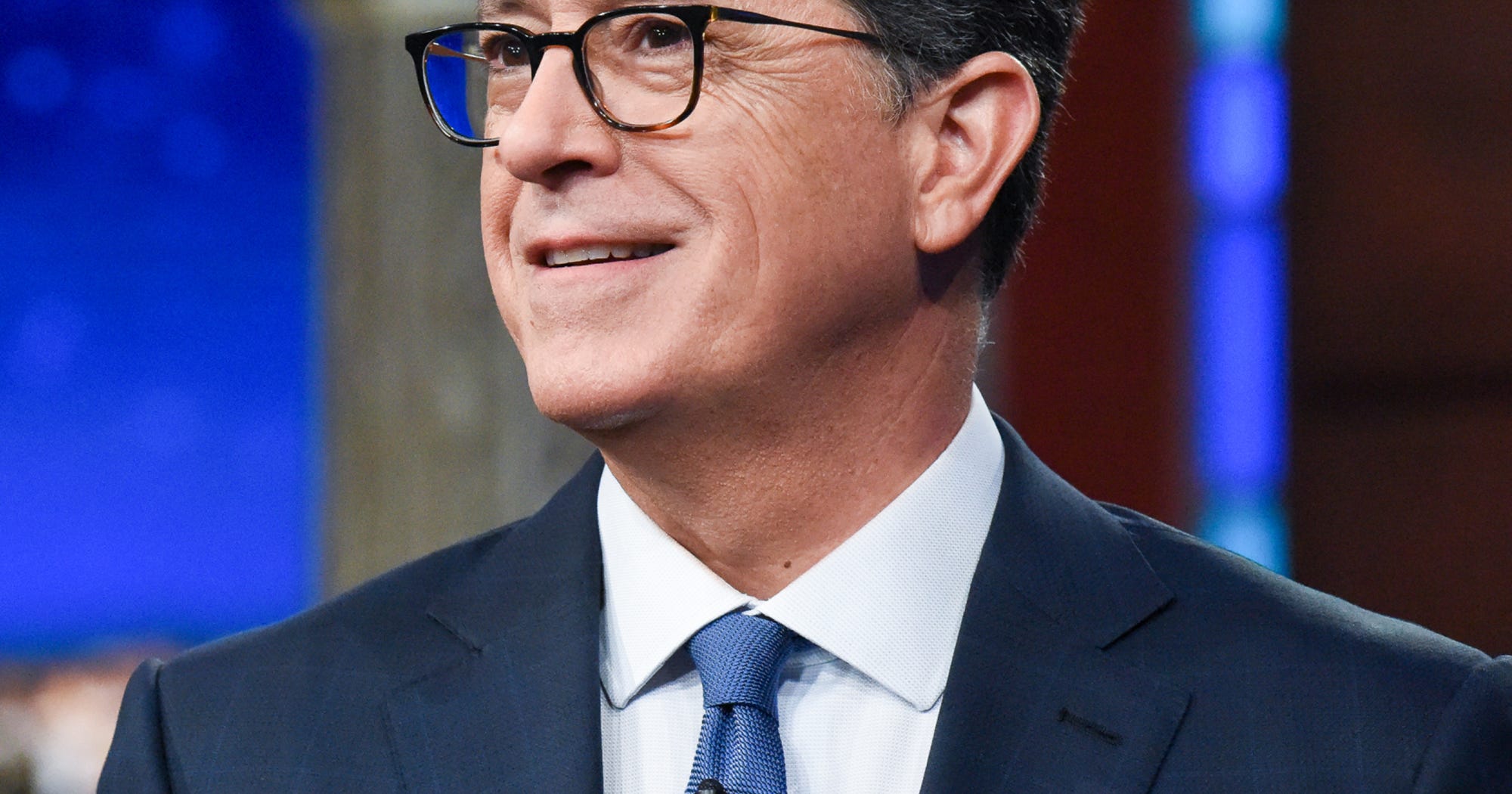 Stephen Colbert Is One Of Few Hosts To Take On Moonves