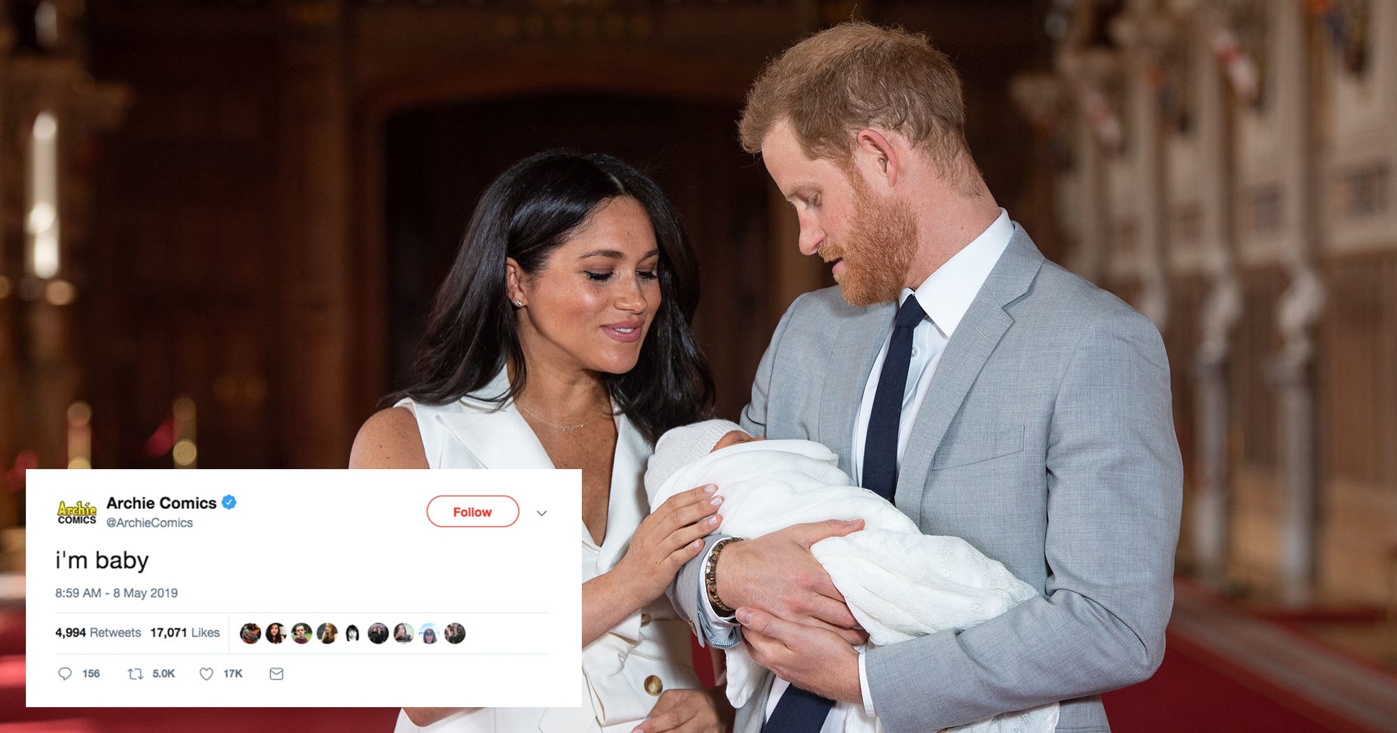 Best Archie Memes & Tweets About The Royal Baby Name