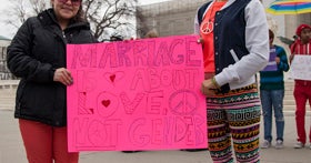 Supreme Court DOMA Protest Pictures March 2013