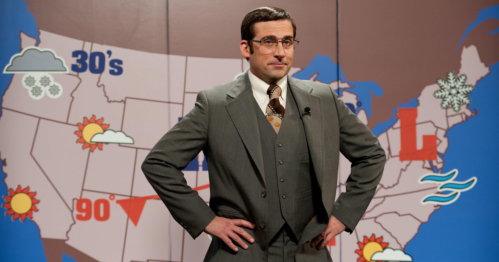 Steve Carell's I Love Lamp "Anchorman" Line Was Improv