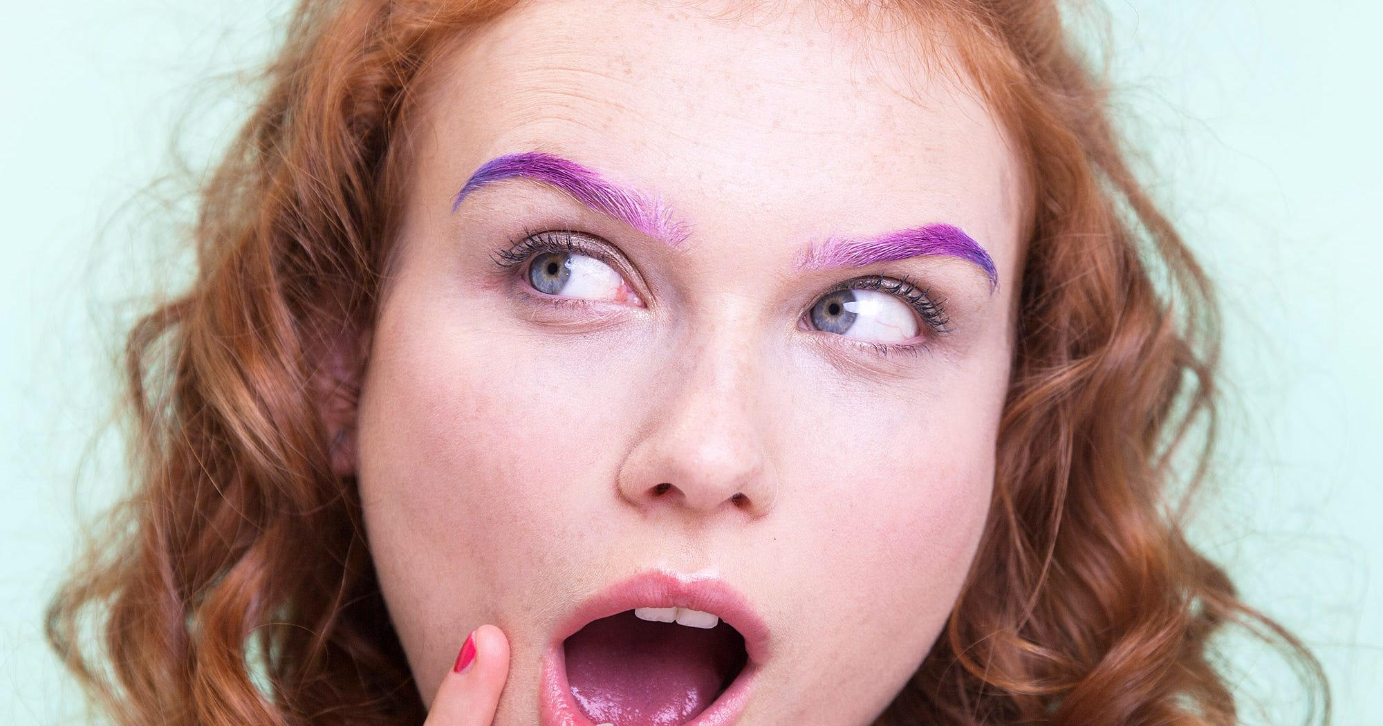 Colored Eyebrows - How To Apply Ombre Brows Tutorial