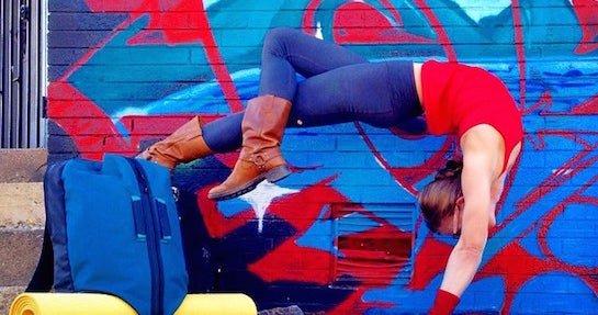 Yoga Poses Amazing Chicago Street Art Instagrams