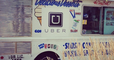 Uber - Ice Cream Delivery July 2013