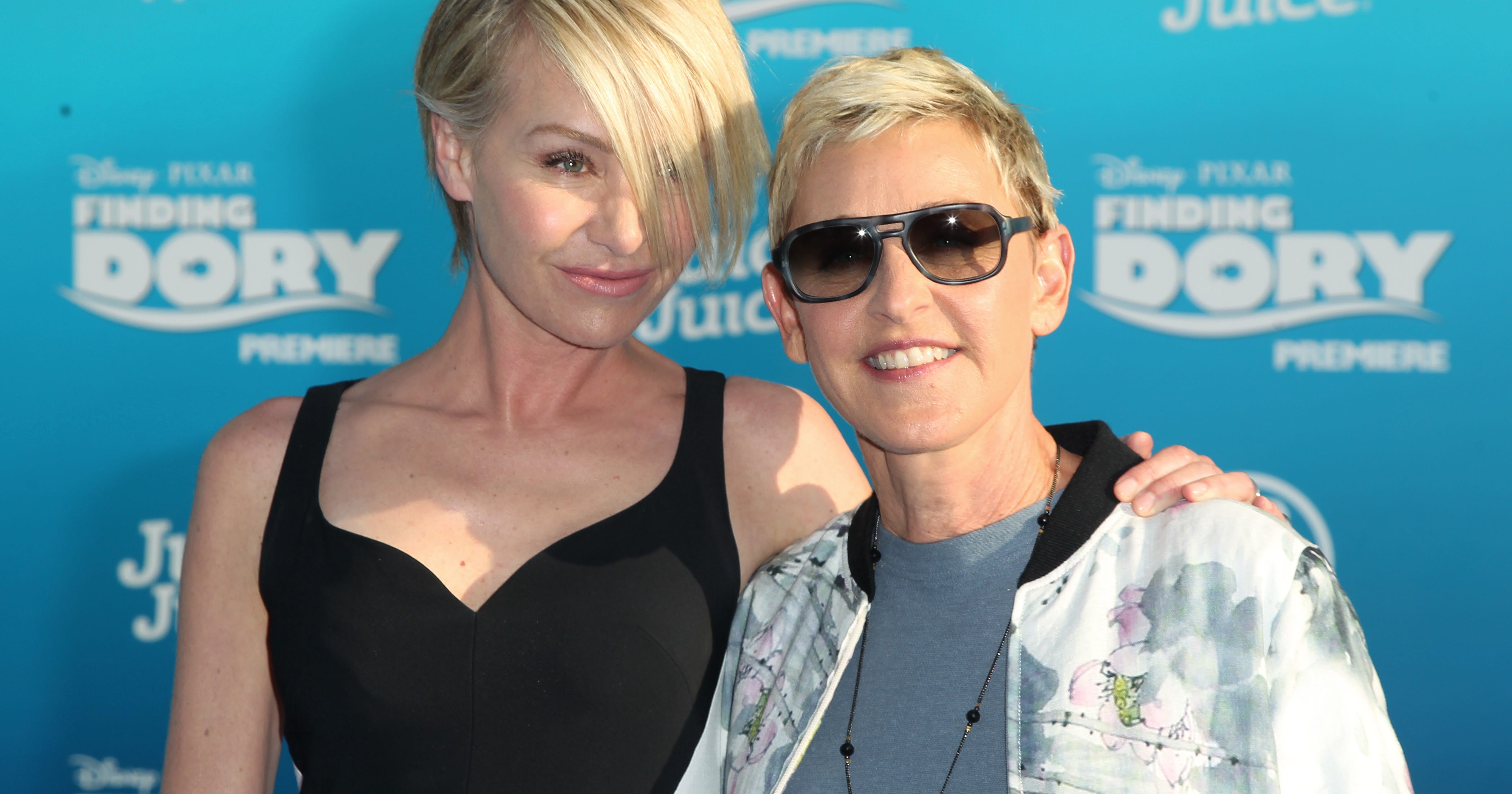 Ellen DeGeneres Portia de Rossi Dory Voice