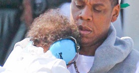 Jay-Z and Blue Ivy - Pictures of Jay-Z