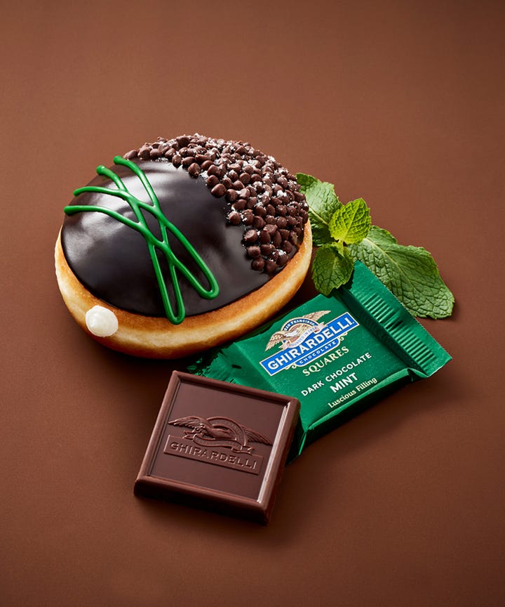 salted caramel doughnut krispy kreme