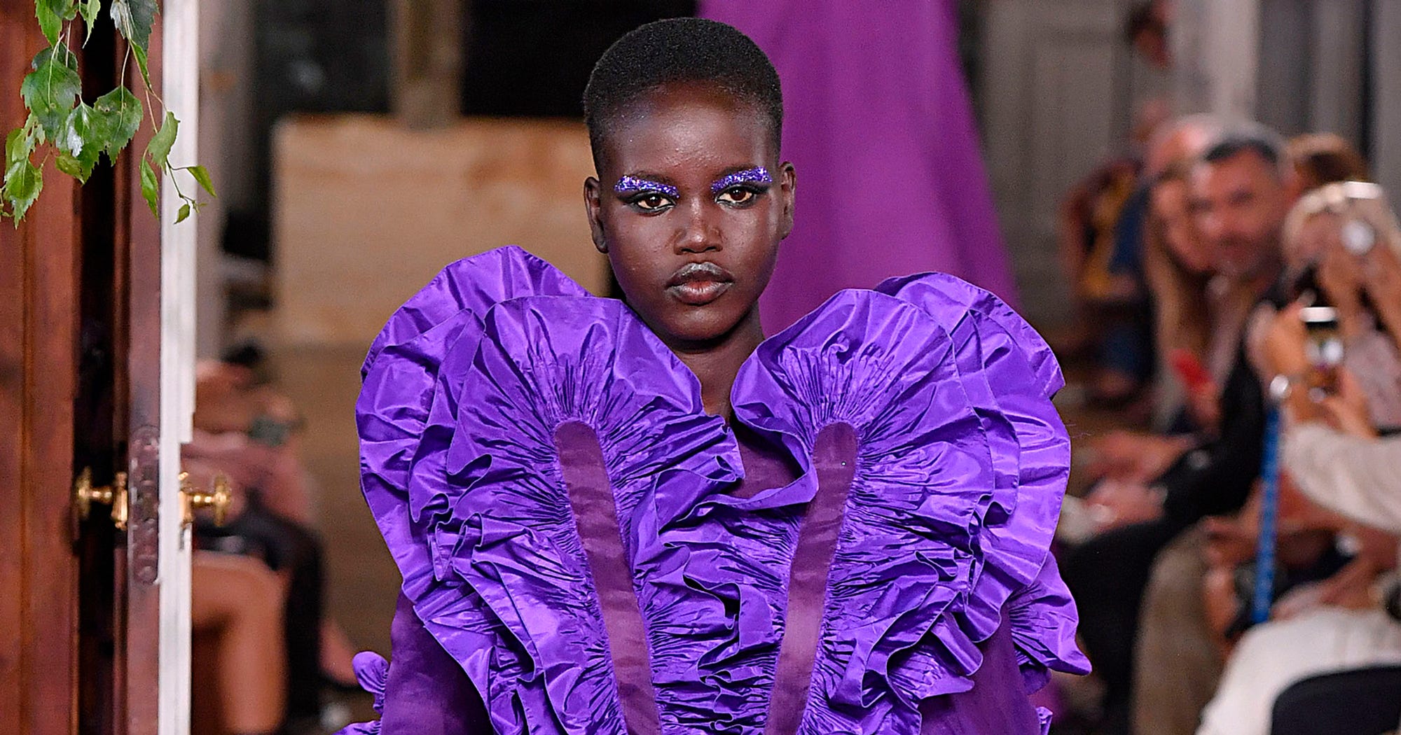Model Adut Akech Is The New Face Of Valentino Fragrance