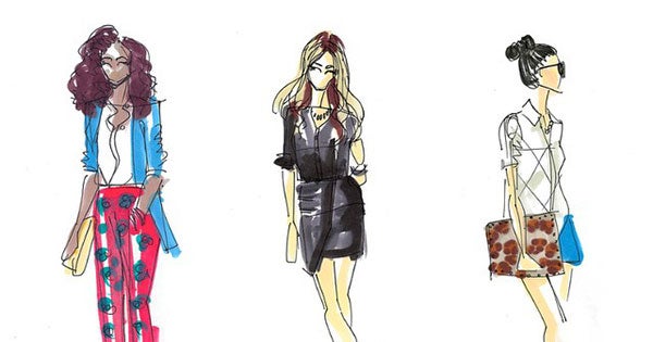 Chic Sketch App - Custom Outfit Drawings