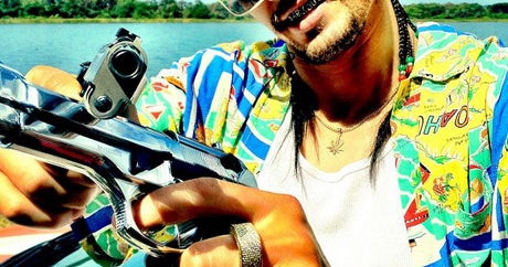 James Franco Spring Breakers Oscar Advertisement Pics
