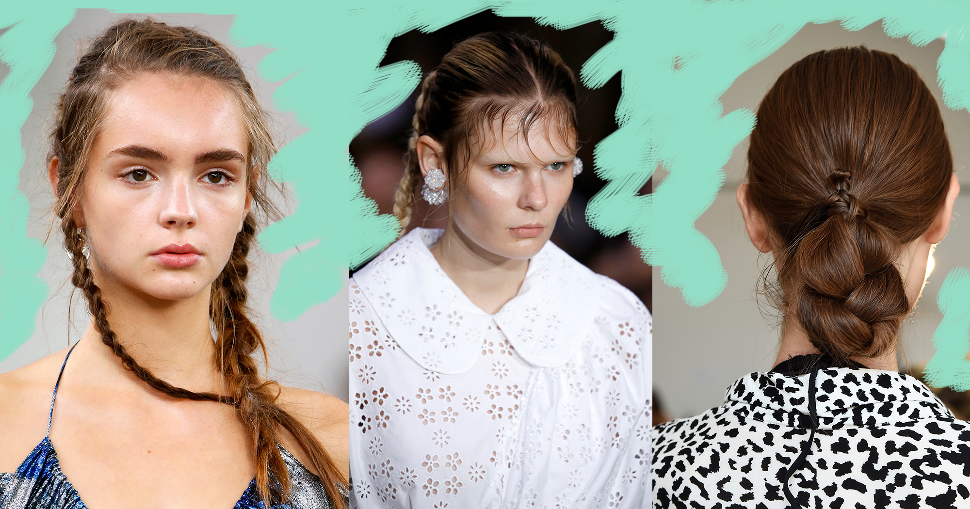 Haare flechten – 3 neue Zopffrisuren mit Anleitung