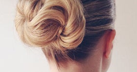 The Beauty Department Infinity Bun - Chignon How-To