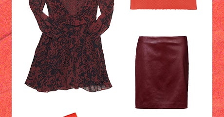 Red Fall Clothing 2014 - Wine, Bordeaux, Poppy Hues