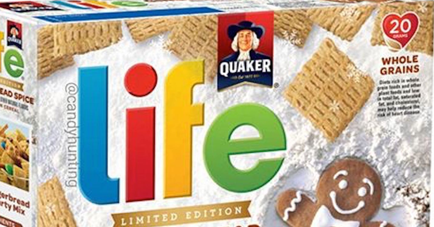 Quaker Life Multigrain Cereal Gingerbread Spice 13 Oz Pin on Ebay