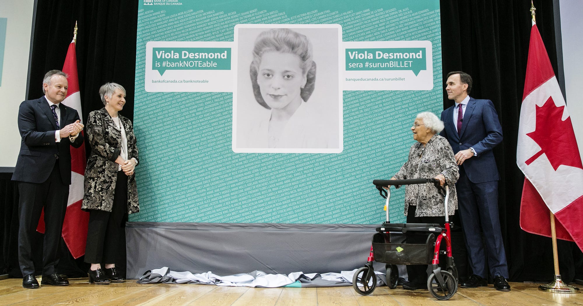 Canada Civil Rights Activist Viola Desmond Banknote