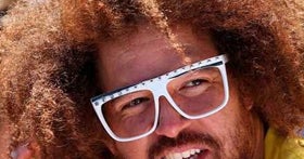 LMFAO Star Redfoo Tries For Tennis US Open 2013