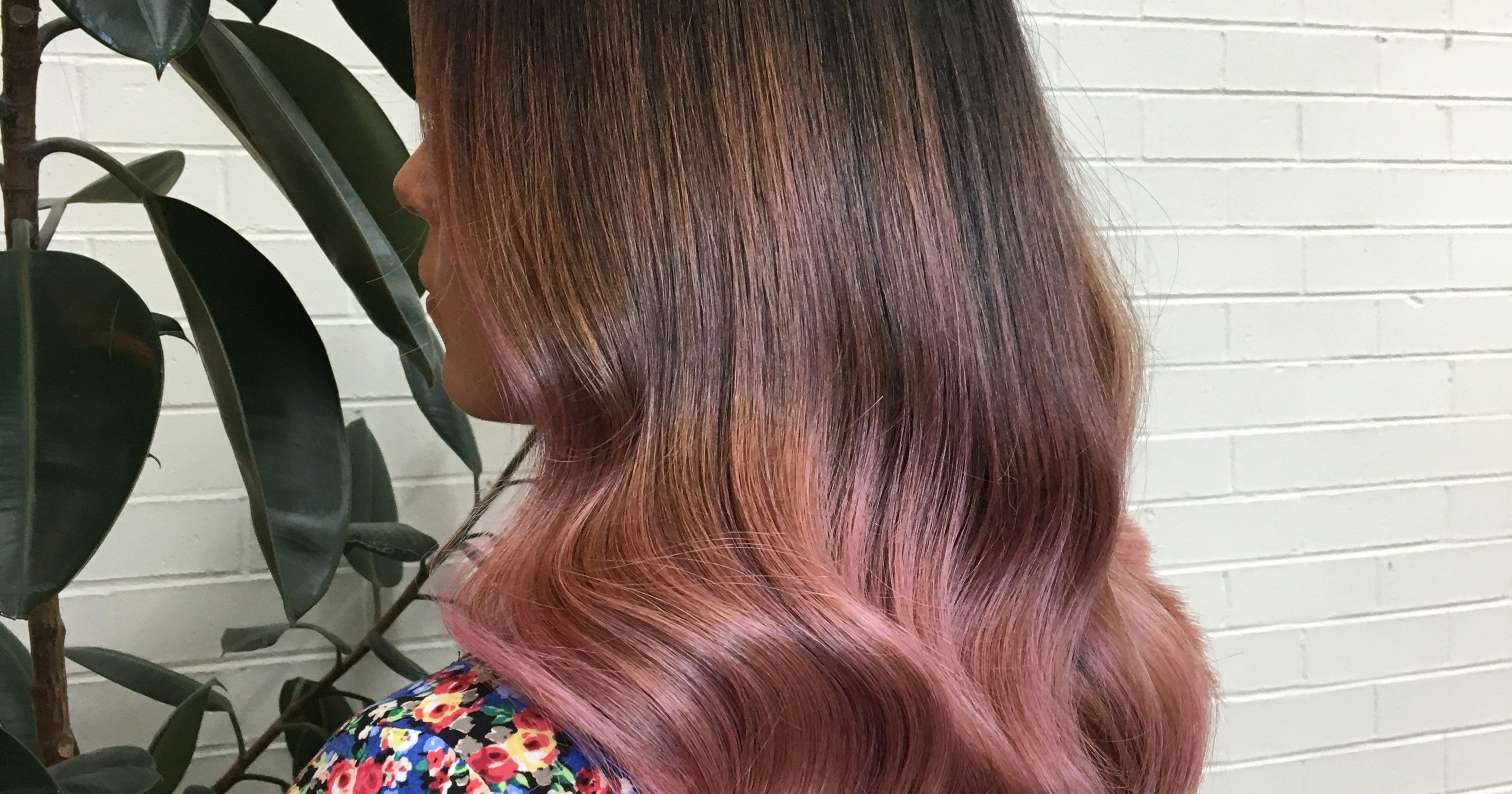 Rose Hair Color, Pink Hair Dye Shades Photos