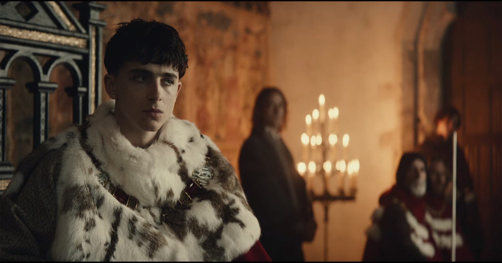 Timothee Chalamet In The King Promo With Lily Rose Depp