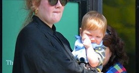 Adele Baby Son Angelo Pictures 2013