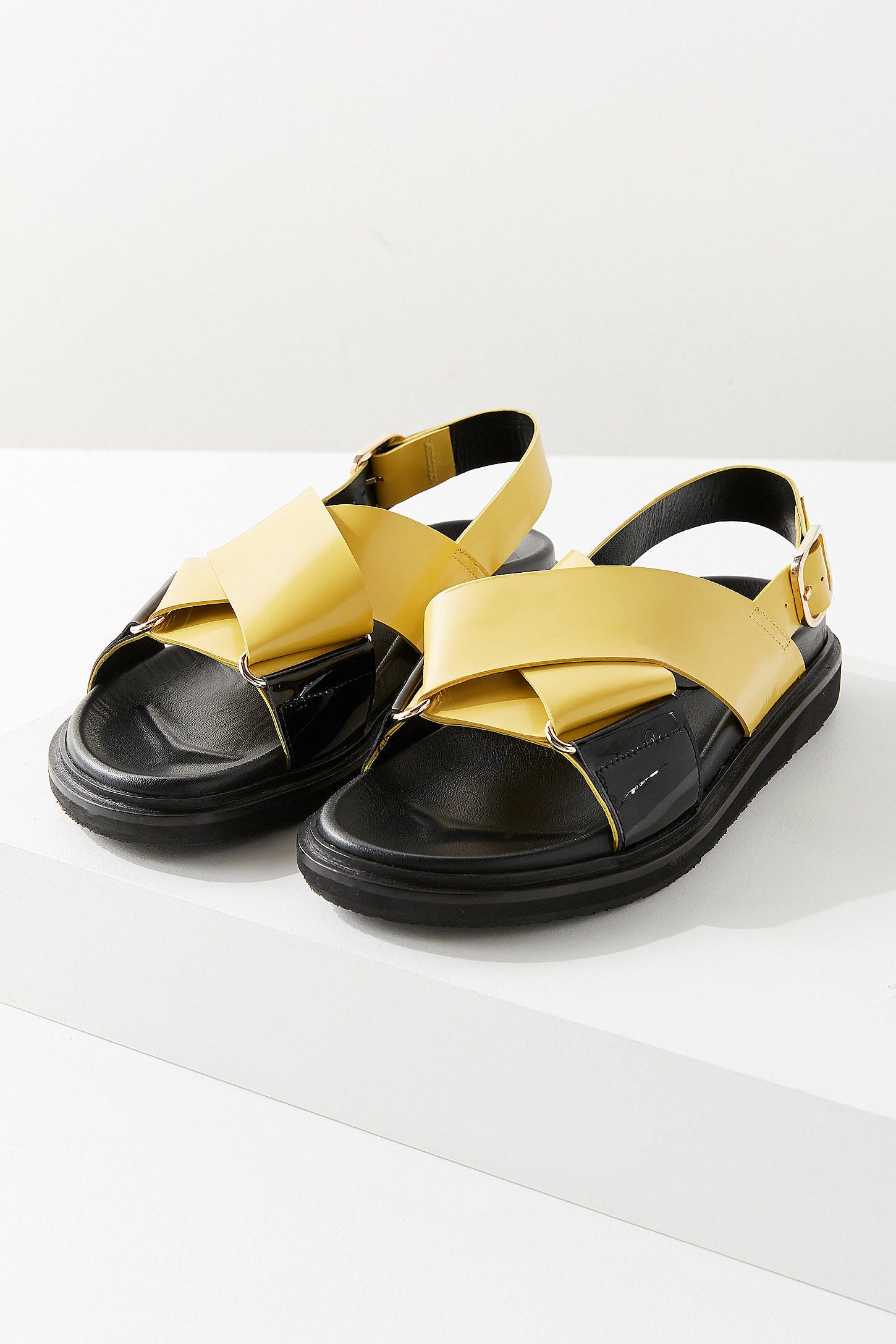 Stiù + Leo Cross-Strap Sandal