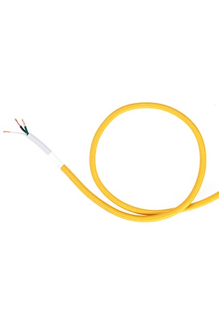 Color Cord Company + Yellow Fabric Wire