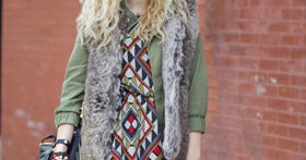 Street Style With Fall Layers - Chicago Street Style