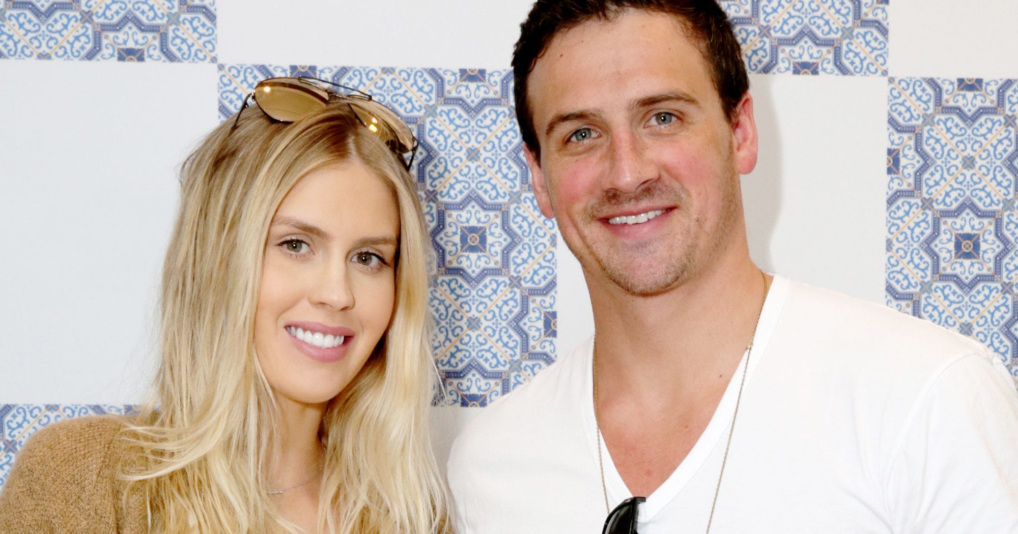 Ryan Lochte Fiancee Kayla Rae Reid Baby Son Caiden Zane