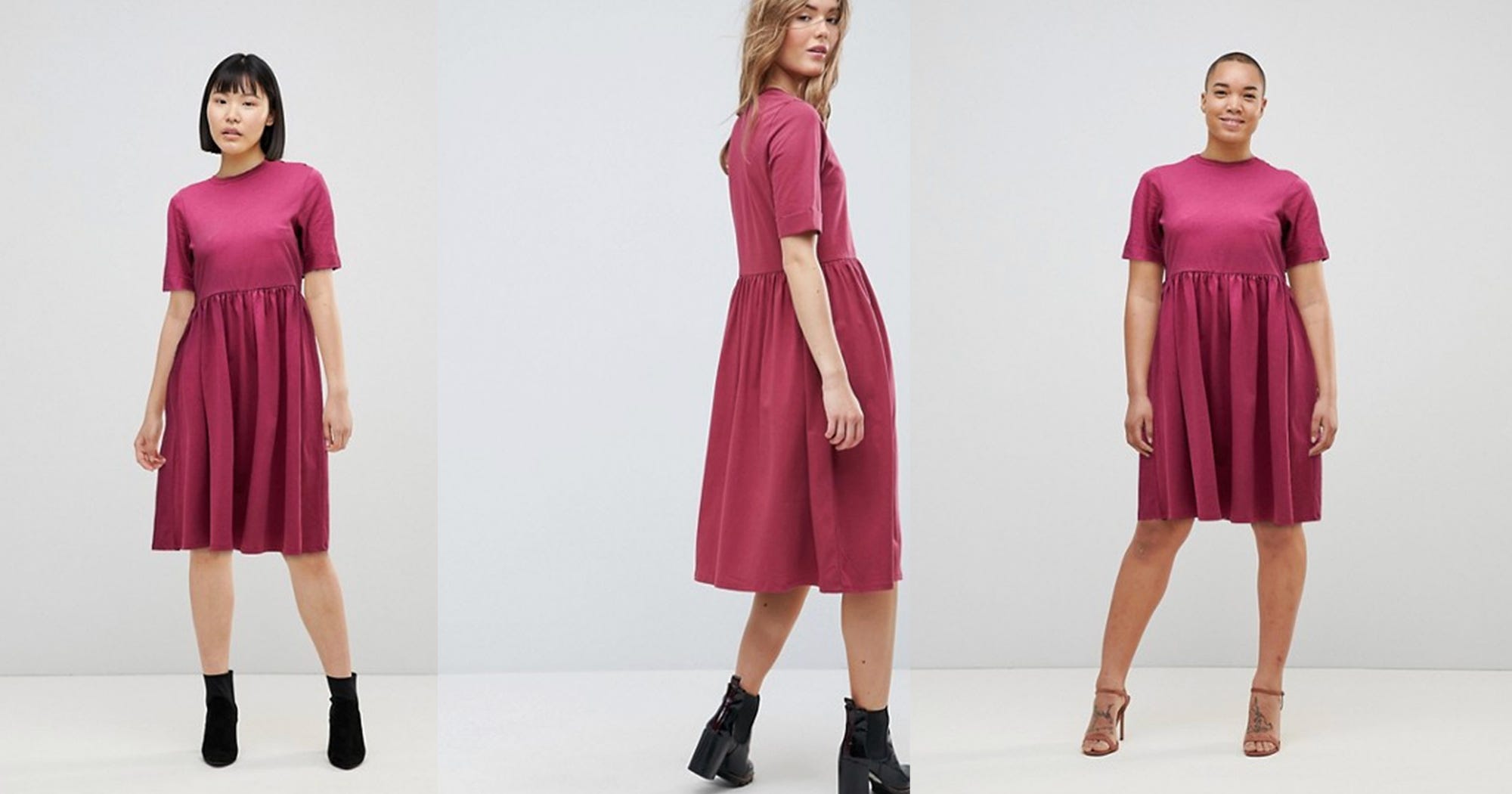 Asos Now Showing Same Clothes Different-Sized Models