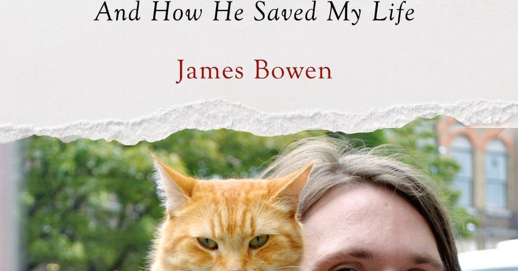 A Street Cat Named Bob Book-Saved Drug Addict