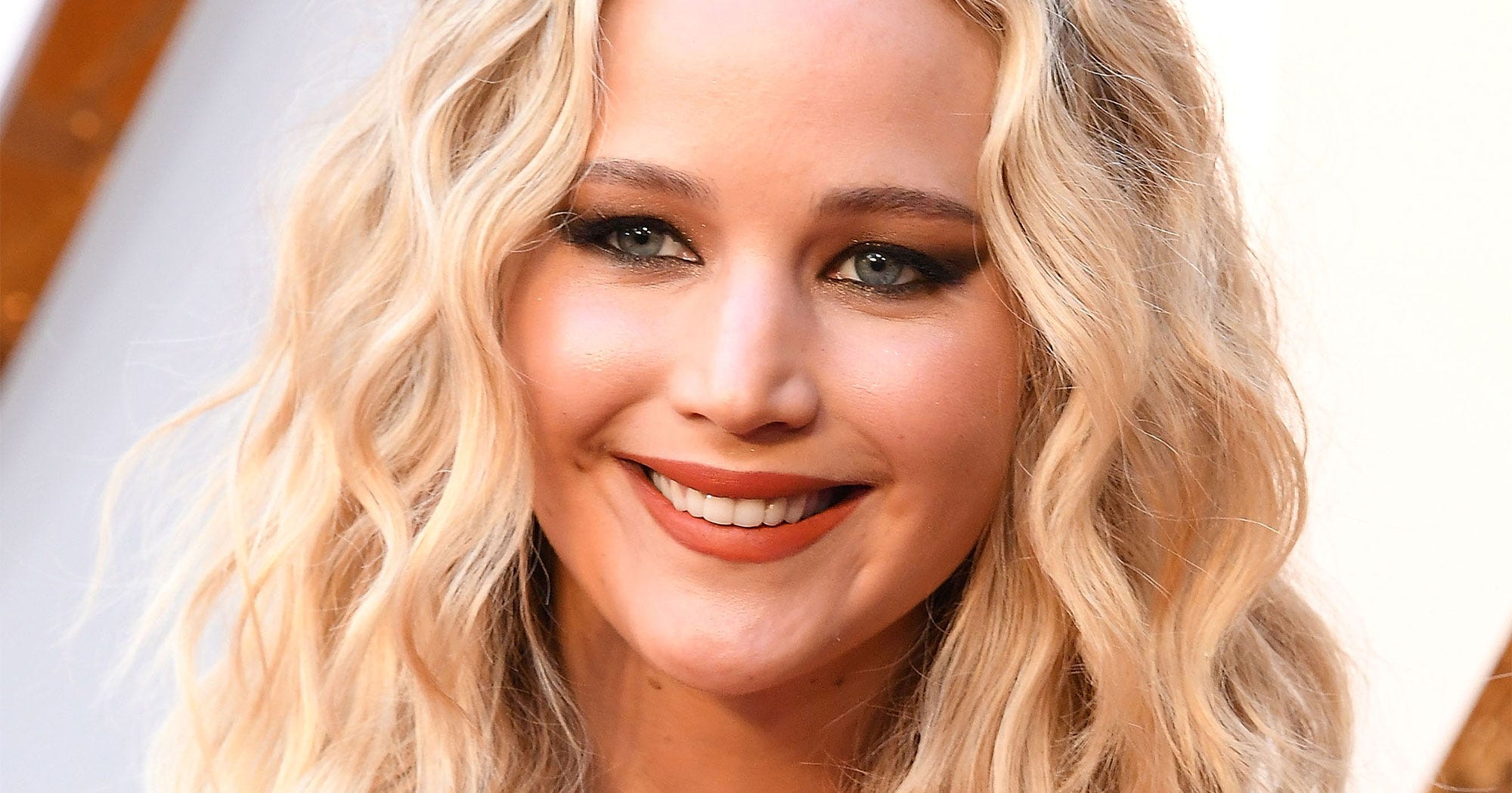 Jennifer Lawrence Pink Wedding Gown Engagement Party