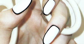 Outline Nail Trend - Pictures Of Outlined Nails