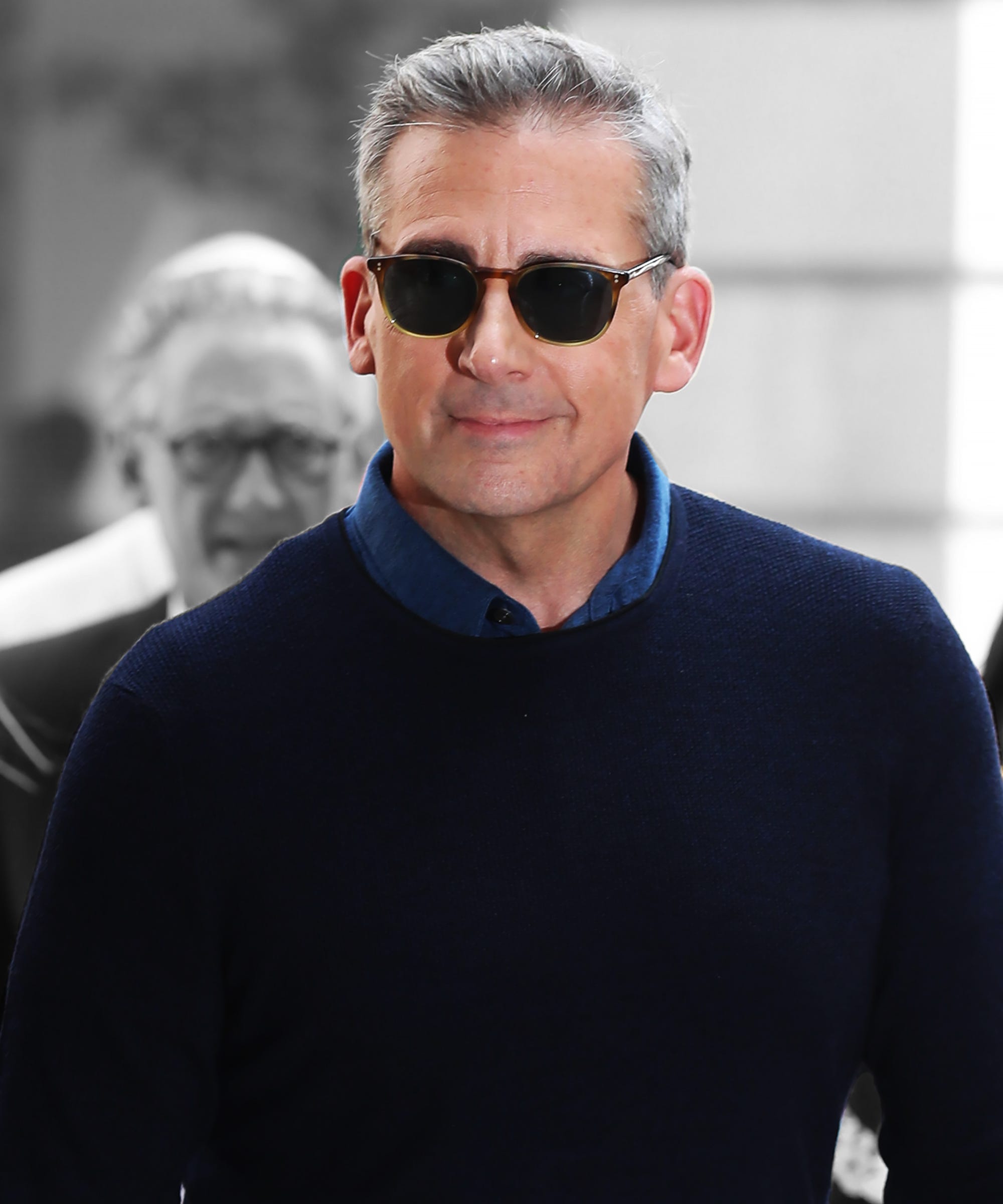 Steve Carell Grey Hair Did Steve Carell Have Hair Implants Or A
