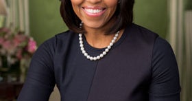 Michelle Obama Official Portrait 2013-First Lady Photos