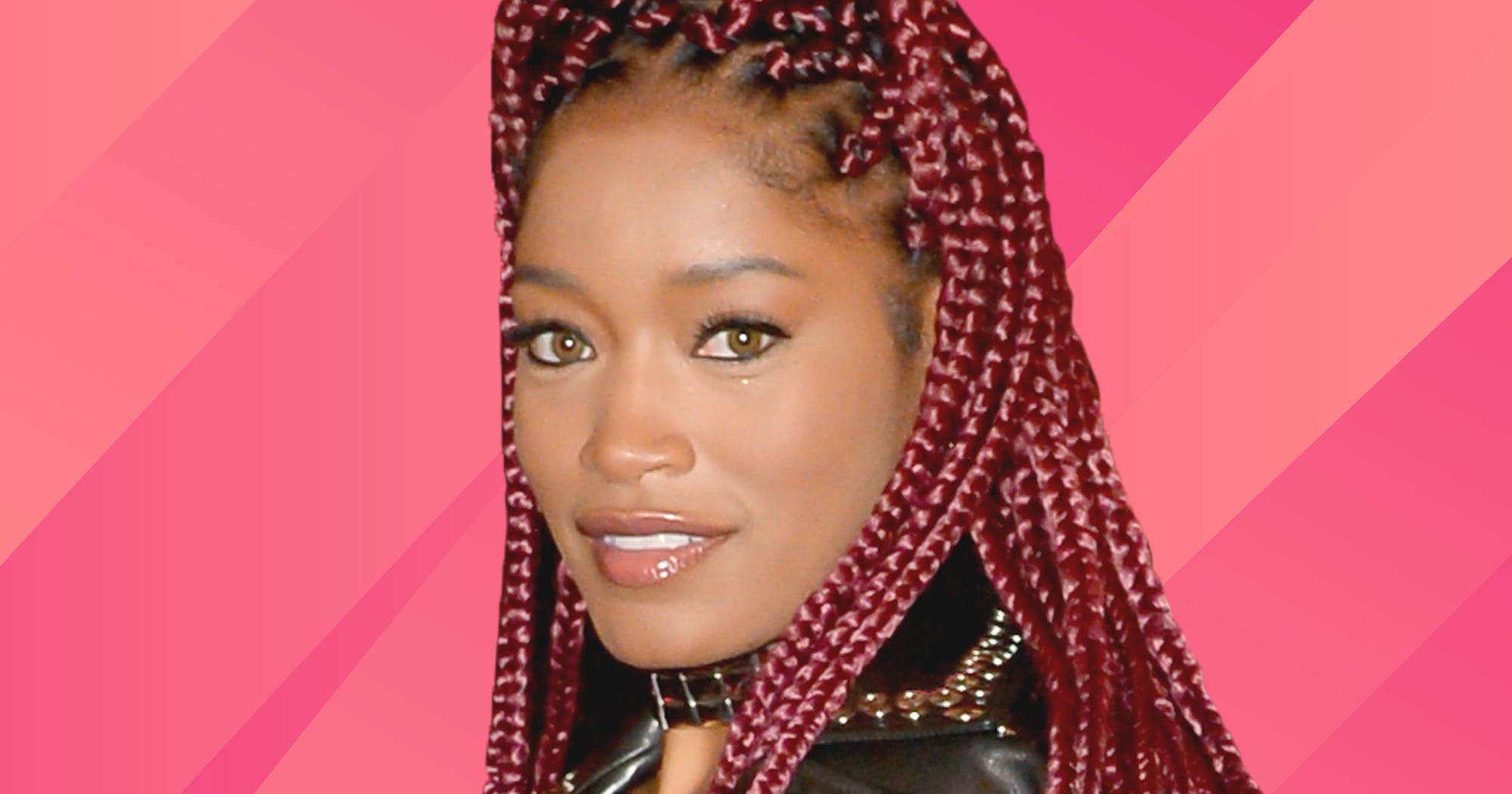 Keke Palmer Hair Makeup Looks Box Braids Red Carpet