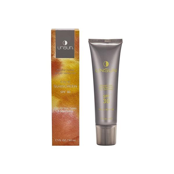Unsun Cosmetics + Mineral Tinted Broad Spectrum Face Sunscreen SPF 30