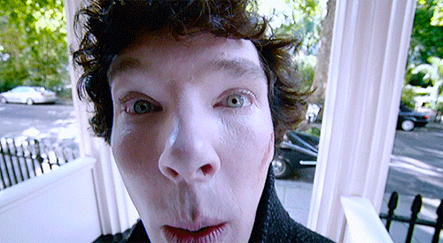 Sherlock Thank You Gif