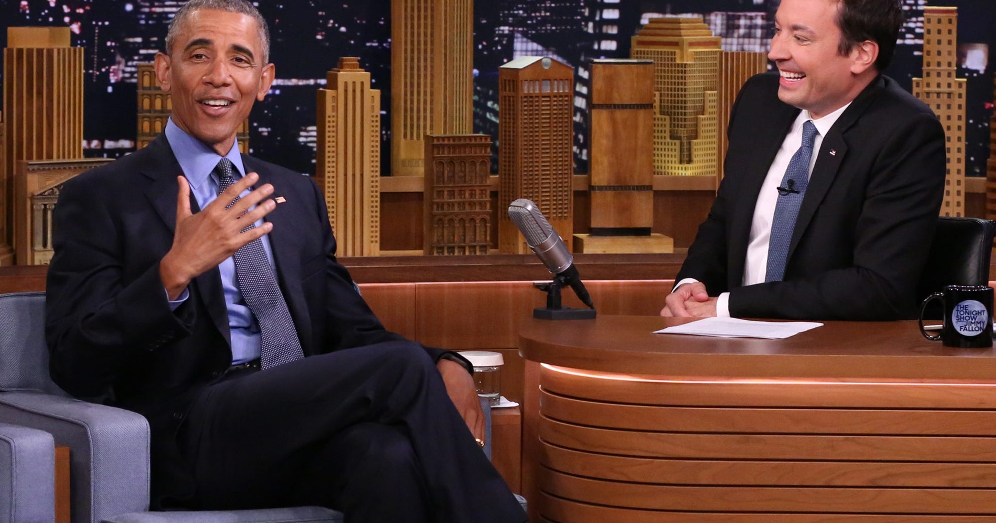 President Obama Jimmy Fallon Blackberry Clip