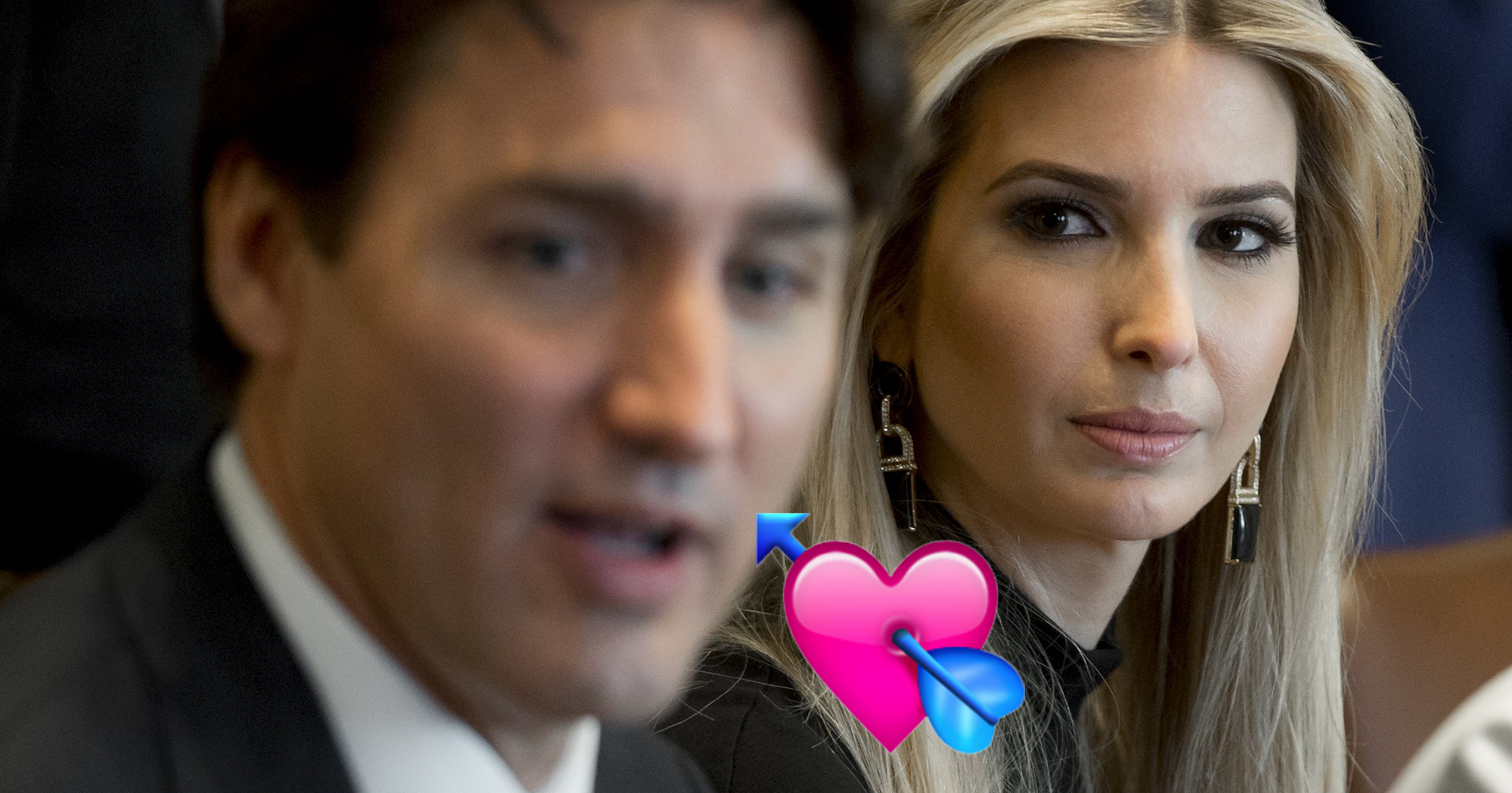 Justin Trudeau Ivanka Trump Foto