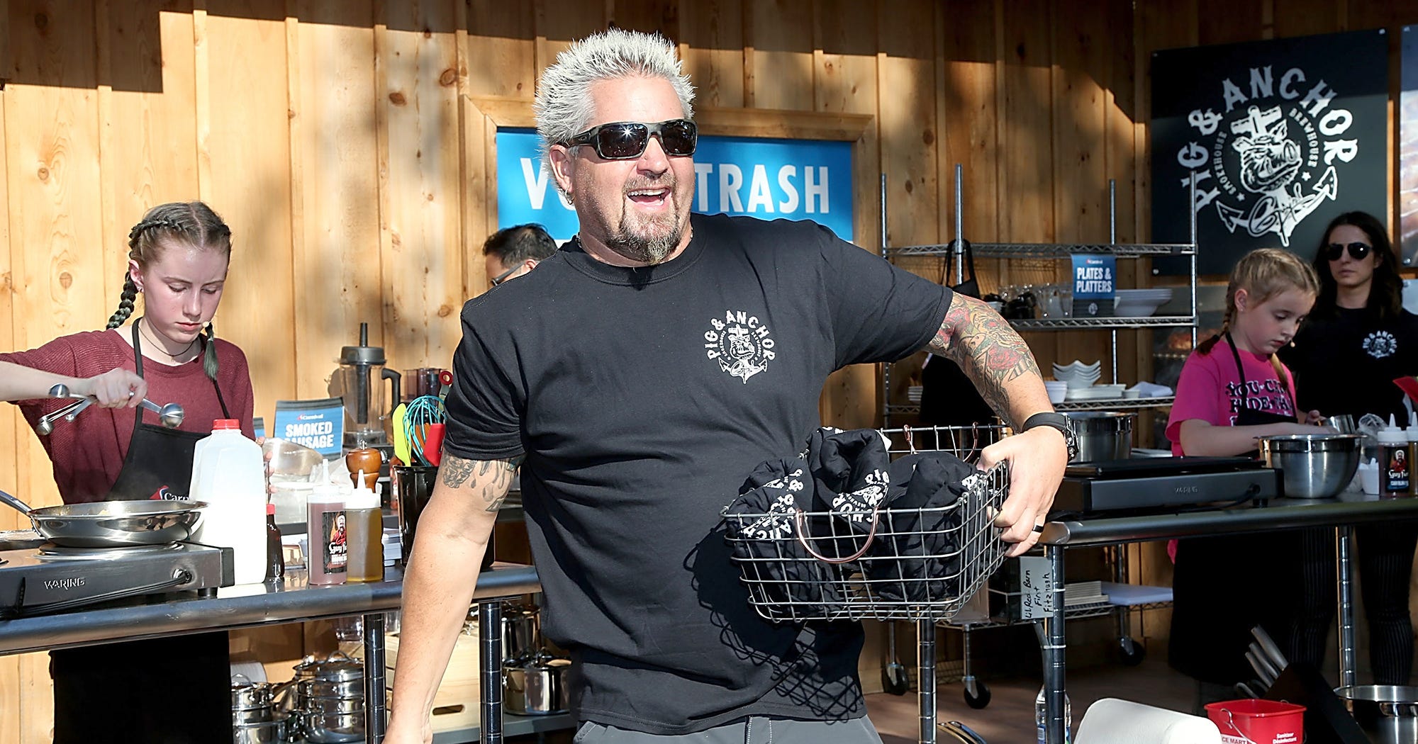 Guy Fieri Sonoma Fire, Cruise Ship Restaurant Interview