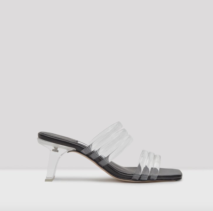 Miista + Helena Clear Vinyl Sandals