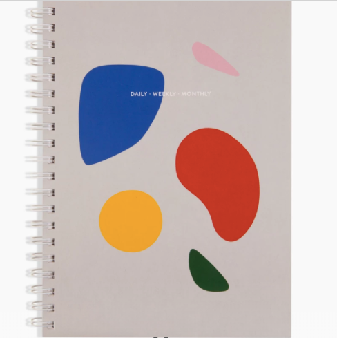 Poketo + Daily Weekly Monthly Planner in Abstract