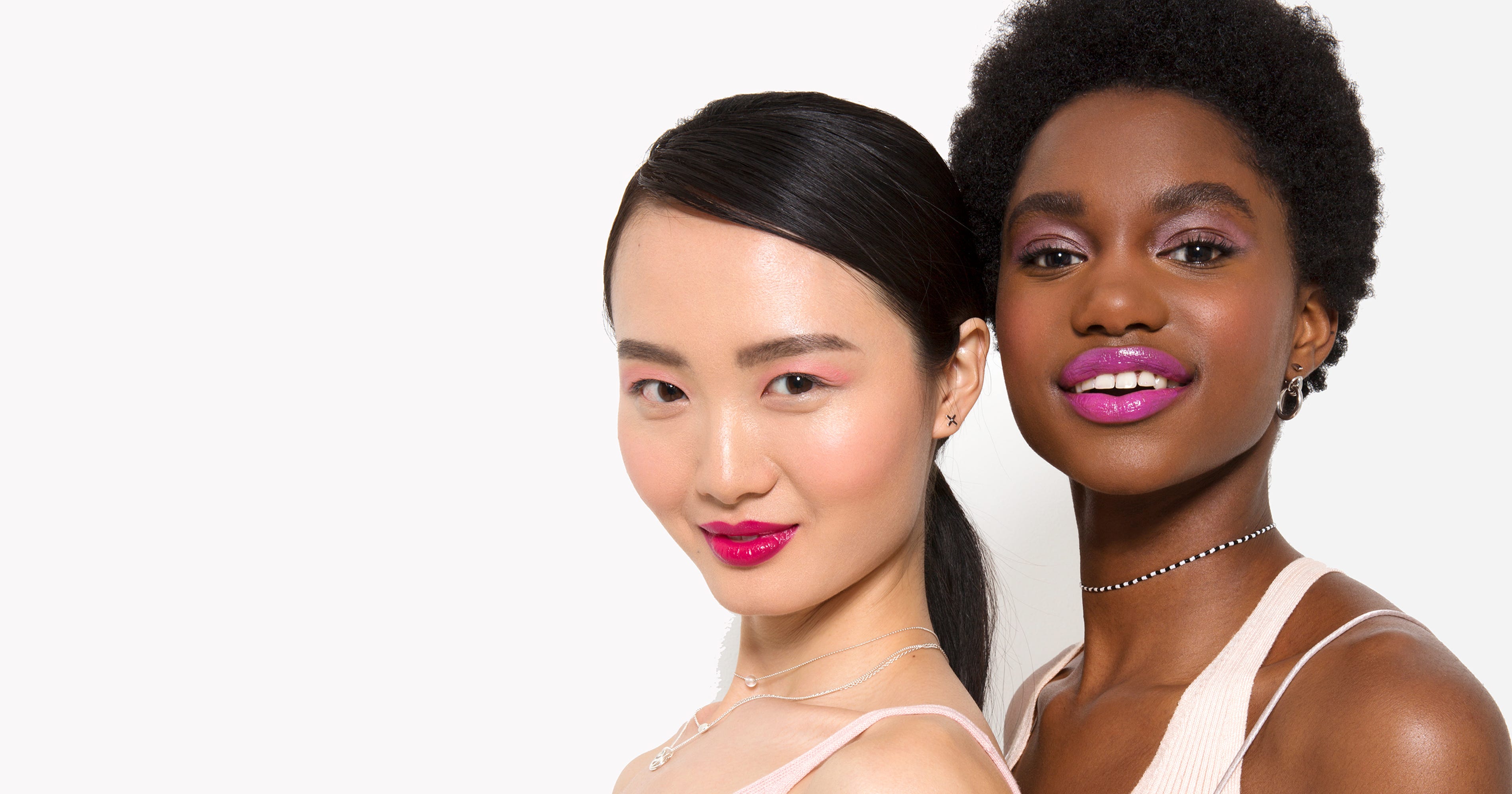 Pink Makeup Shades Different Skin Tones Video