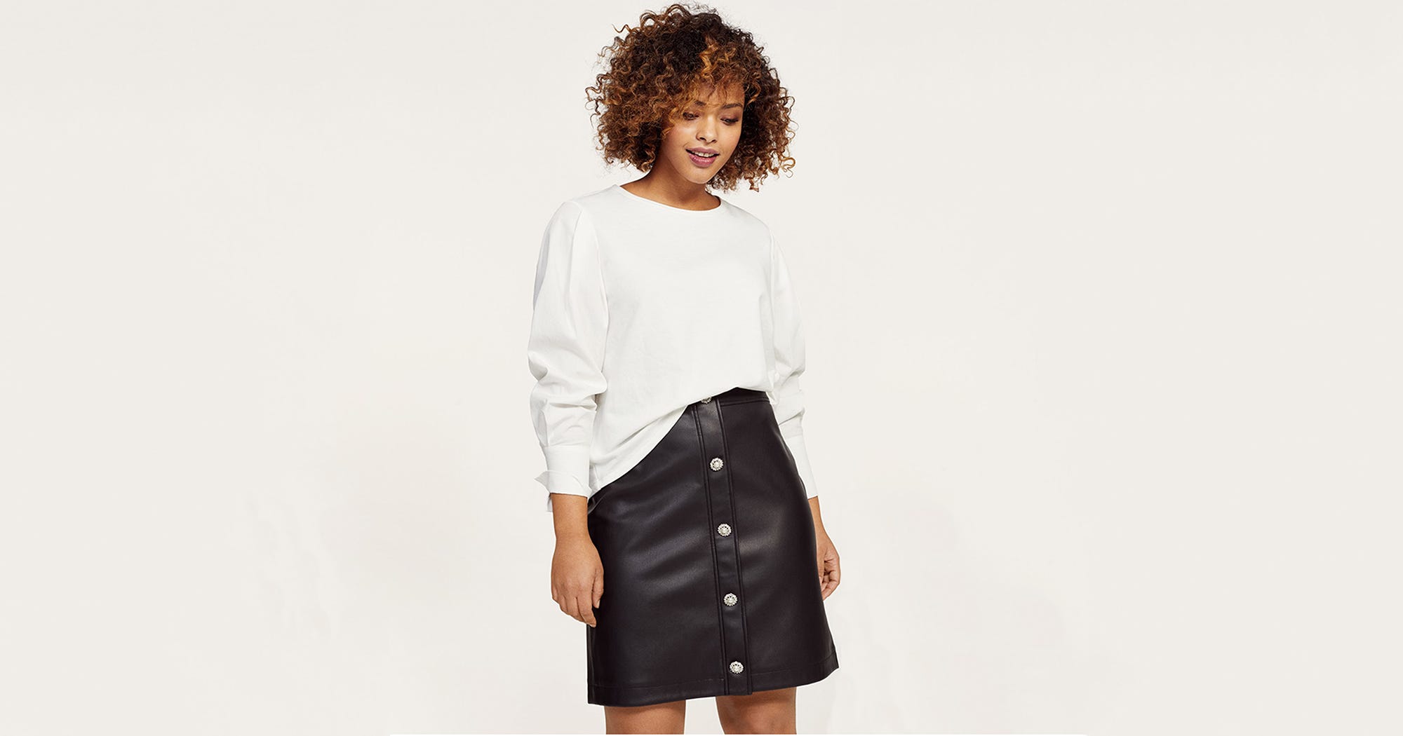 Cute Plus Size Leather And Suede Skirts For The Summer